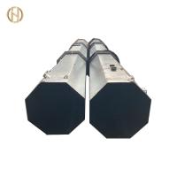 China 300daN 200daN Metal Electric Pole Hot Roll Steel Q345B GR65 2 - 3.5mm for sale