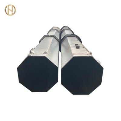 China 300daN 200daN Metal Electric Pole Hot Roll Steel Q345B GR65 2 - 3.5mm for sale