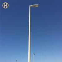 China Round Tapered Galvanized Roadside Gi Octagonal Pole wind proof for sale
