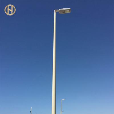China Round Tapered Galvanized Roadside Gi Octagonal Pole wind proof for sale