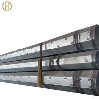 China ASTM 633 12m Hot Dip Galvanized Metal Light  Pole For Power Transmission for sale