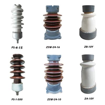 China Electric Power Circuit Post Type Porcelain Insulators for sale
