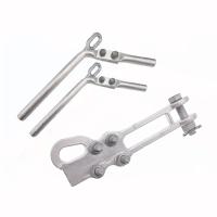 China Electric Power Cable Deadend Strain Clamp Terminal Overhead Conductor NY Hydraulic for sale