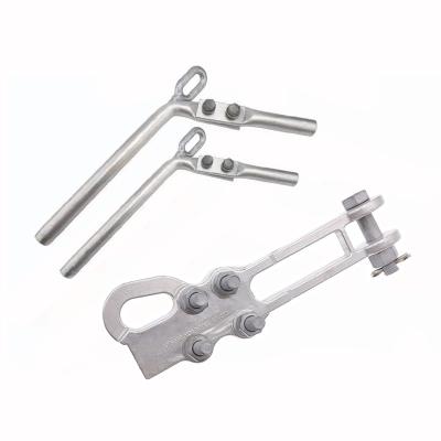 China Electric Power Cable Deadend Strain Clamp Terminal Overhead Conductor NY Hydraulic for sale