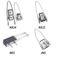 China Two Core Bunched Cable Strain Clamp Clustered Insulated Tension Collecting Anchor for sale
