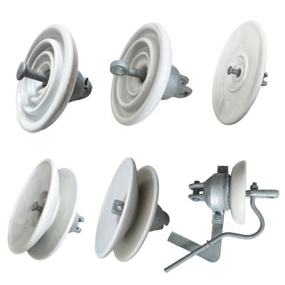 China Suspended Porcelain Insulators Earth Wire For Transmission Lines for sale