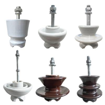 China Pin Type Anti Pollution Porcelain Insulator Aluminum Alloy for sale
