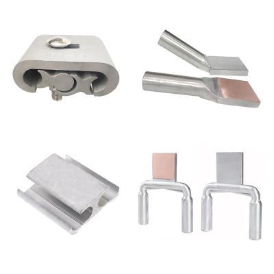 China Transition Compression Terminal Clamps Heat Resistant Double Conductor for sale