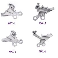 China Wedge Type Over Tension Resistant Clamp Alloy Aluminium Strain for sale
