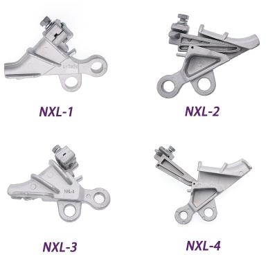 China Wedge Type Over Tension Resistant Clamp Alloy Aluminium Strain for sale