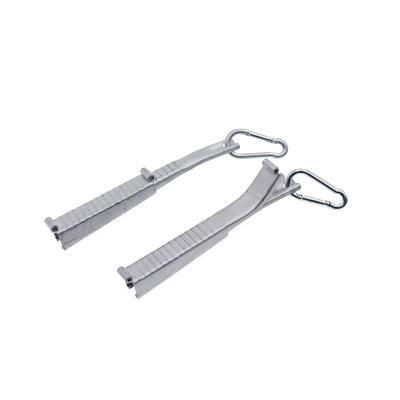 China Optical Fiber Drop Wire Cable Clamp FTTH Adjustable Telecom Flat for sale