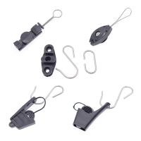 China ADSS FTTH Type Anchor Drop Wire Clamp For Optic Fiber Cable Tension for sale
