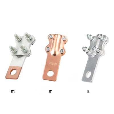 China JTL Type Copper Aluminum Cable Terminal Clamp Power Line Link Fitting for sale