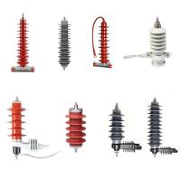 China Composite Zinc Oxide Arrester Series High Voltage Polymer Type Lightning for sale