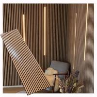 China Interior Decorative Akupanel Acoustic Wood Wall Panel 3D Wall Panel For Bedroom for sale