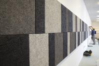 China Sound Insulation Wood Wool Acoustic Panel Durable Wood Wool Cement Boards Customized for sale