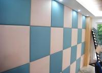 China Leather Acoustic Panel 600x600mm Sound Absorbing Wall Padding for Gym Cinema Conference Room for sale