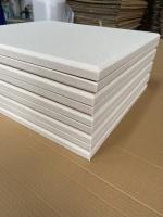 China Fiber Glass Fabric Acoustic Panel 25mm 50mm 100mm Sound Absorbing Wall Pads for sale