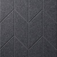 China Custom Polyester Fiber Acoustic Panel Durable Acoustic Felt Wall Panels For Studio for sale