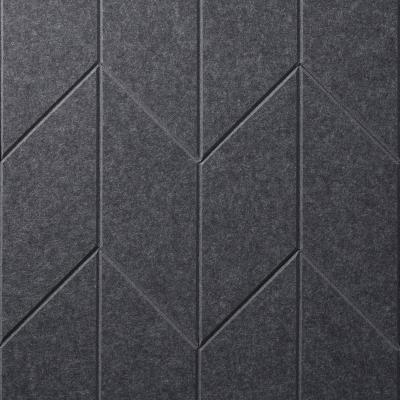 China Custom Polyester Fiber Acoustic Panel Durable Acoustic Felt Wall Panels For Studio for sale