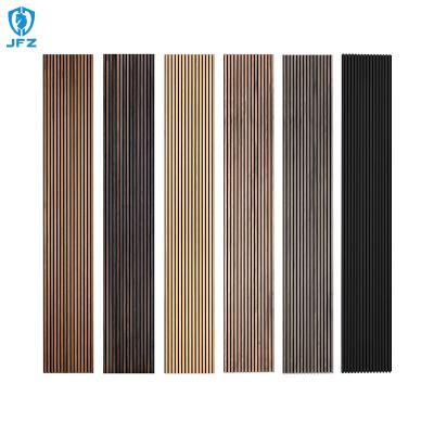 China Customized Slat Wall Acoustic Panel Durable Acoustic Ceiling Panel For Villa for sale