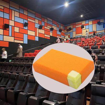 China Decorative Fabric Wrapped Acoustic Panels Fiber Glass Sound Absorbing Panels A1 Non Combustible for sale