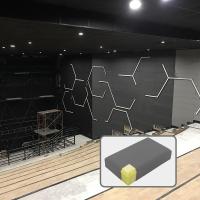 China Dust Free Fabric Acoustic Panels Decorative Materials 3D Acoustic Wall Panel Fabric for sale