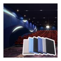 China Minimalism Natural Fabric Acoustic Panel Hall Acoustic Ceiling Panels for sale