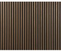 China Natural Acoustic Slat Wood Panel NRC 0.85 Sound Proof Ceiling Panels for Office for sale