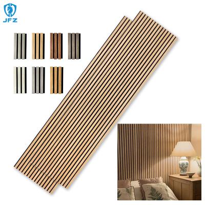 China Acoustic Soundproofing Wall Panel Decorative MDF Acoustic Ceiling Panel for sale