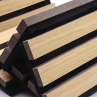 China Acoustic Soundproofing Wall Panel Decorative MDF Acoustic Ceiling Panel for sale
