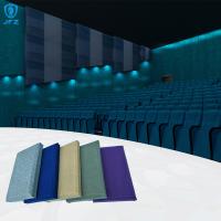 China Fiberglass Acoustic Panel Fireproof Sound Absorption Ceiling Pad 600x600mm NRC 0.9 for sale