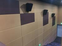 China Eco Friendly Glass Fiber Acoustic Panels NRC 0.8 for Wall and Ceiling Sound Absorption for sale