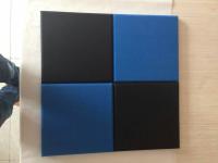 China Fiber Glass Acoustic Foam Wall Panels 600x600mm Sound Absorbing A1 Non Combustible for sale