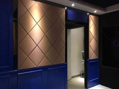 China Customized Fabric Acoustic Panel Fiber Glass Wall Panel Flame Retardant A1 Non Combustible 1200x600mm for sale