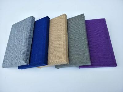 China Interior Fabric Acoustic Panel Fiber Glass Sound Proofing Wall Panel for sale