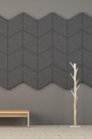 China Custom Polyester Fiber Acoustic Panel Durable Acoustic Felt Wall Panels For Studio for sale