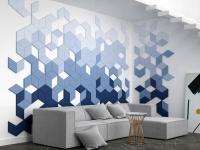 China Polyester Fiber Acoustic Felt Wall Panel Simple Acoustic Studio Panels for sale