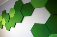 China Durable Acoustic Polyester Fiber Sheets PET Acoustic Wall Panel for sale