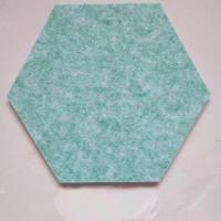 China Durable Acoustic Polyester Fiber Sheets PET Acoustic Wall Panel for sale
