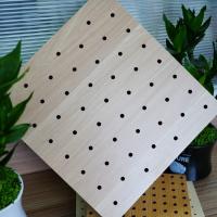 China Customized Perforated Acoustic Panel MDF Acoustic Ceiling Panels For Office for sale