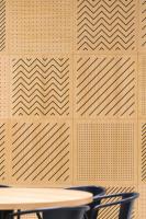 China Customized Perforated Acoustic Panel MDF Acoustic Ceiling Panels For Office for sale