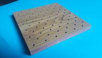 China Durable Perforated Acoustic Panel Fireproof Decorative Perforated Wood Wall Panels for sale