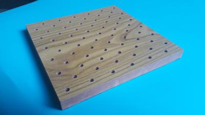 China Durable Perforated Acoustic Panel Fireproof Decorative Perforated Wood Wall Panels for sale