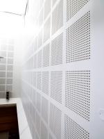 China Sound Insulation Acoustic Perforated Wood Panels MDF Board 3D Wall Panel for sale