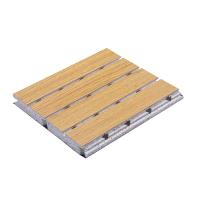 China Grooved Multilayer Wood Acoustic Panel Soundproof Durable Mgo Board for sale