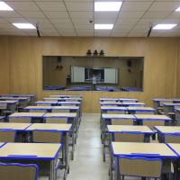 China Acoustic Grooved MDF Wood Wall and Ceiling Panels NRC 0.8 Soundproofing for sale