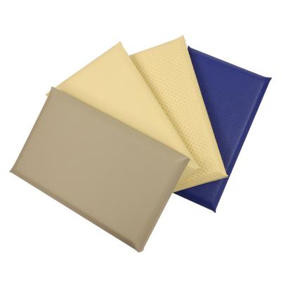 China Home Decor Acoustic Foam Panels For Walls Leather Acoustic Wall Panel Customized for sale