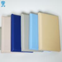 China Leather Acoustic Panel 600x600mm Fiber Glass Foam Sound Absorbing Wall Panel for Gym for sale