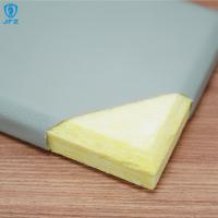 China Leather Acoustic Panel 600x600mm Fiber Glass Foam Sound Absorbing Wall Panel for Gym for sale